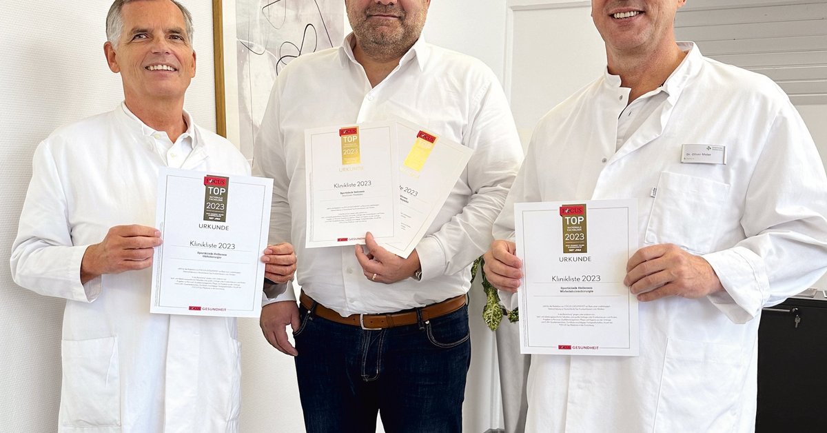 Sportklinik Hellersen gehört zu den TOP-Kliniken Deutschlands ...